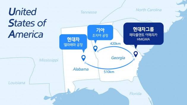 정의선 글로벌 전기차 시장 선도현대차 美 조지아공장 기공식