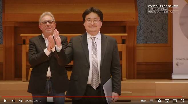 작곡가 김신 제76회 제네바 국제 음악 콩쿠르 우승