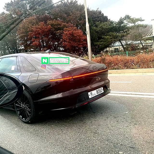 실물 보고 깜짝 놀랐다 그랜저 풀체인지 올블랙 갓차