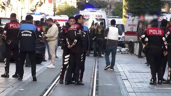 이스탄불 폭발 사고 용의자 붙잡혀