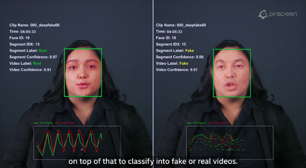 인텔 실시간 딥페이크 영상 감지 기술 Fakecatcher 개발 보드나라케이벤치