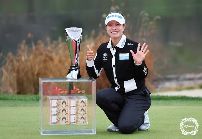 KLPGA 2년연속 상금왕 박민지, 美진출 안해도 세계 12위