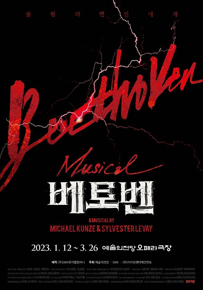 박효신→옥주현 通했다뮤지컬 베토벤 예매율 1위 석권