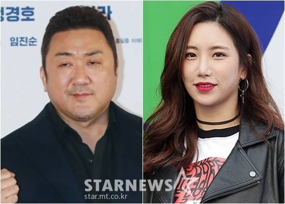 마동석 아내 예정화씨결혼 후 첫 공식석상서 밝힌 소감 外 위클리무비