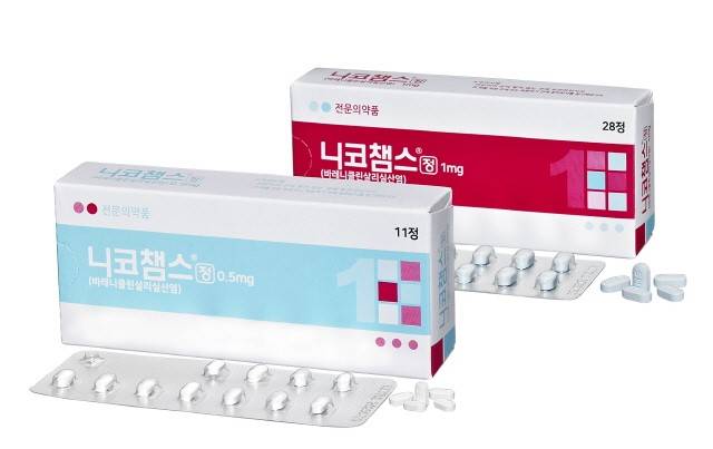 제일약품 금연보조치료제 니코챔스 누적 매출 100억 돌파