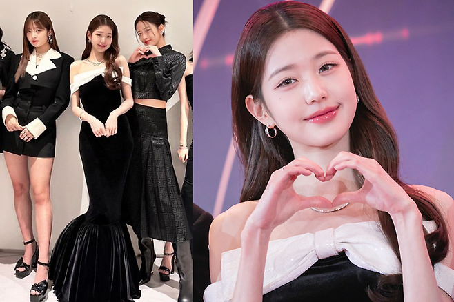 장원영인어공주 드레스 너무 예뻐역대급 비주얼블랙드레스룩 어썸클