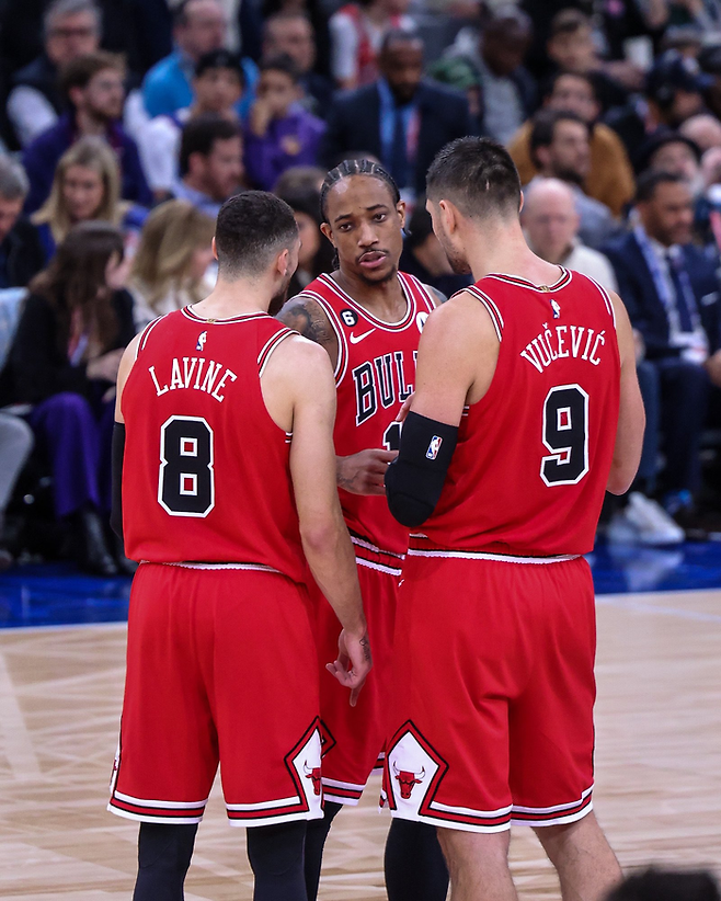‘라빈·드로잔 56득점 합작 시카고 디트로이트 격파 Nba