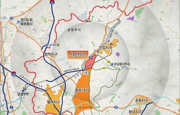 Lh 남양주진접2 역세권 복합공간 조성연구용역 착수