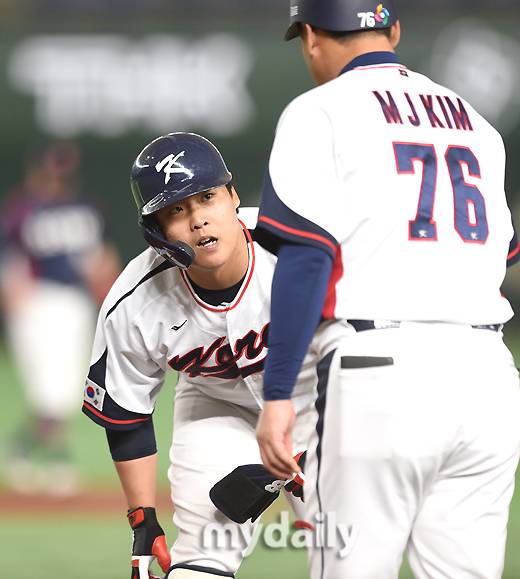 굴욕의 세리머니사 그 후…강백호 타율 0.444·OPS 1.111 ‘제일 잘 친다’ [WBC]