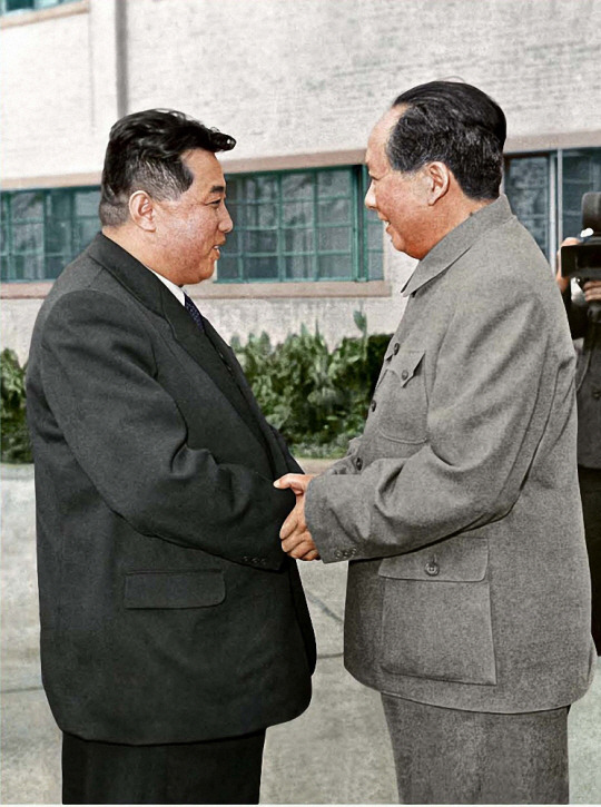 포토뉴스 북한 마오쩌둥·지미 카터·체 게바라 만난 김일성 화보 발행