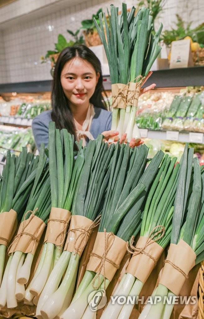 현대백화점 신품종 채소 양대파 선보여