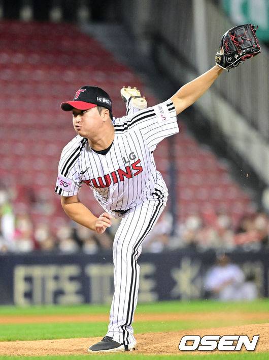 ‘어깨 부상’ 고우석 늦어진다, 홈 개막 복귀 불발…다음주 두산 3연전 목표 [오!쎈 고척]