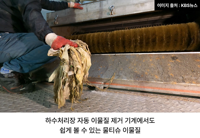 비데 물티슈 변기에 버린다 Vs 안 버린다 노써치