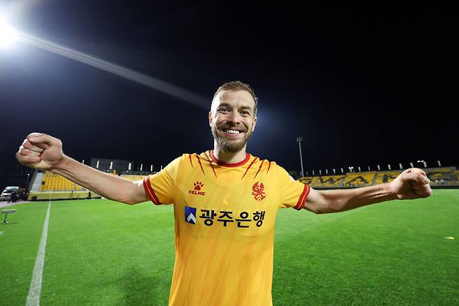 '미운 오리에서 백조로' 광주 FC의 토마스 K리그1 17R MVP 선정 [공식]