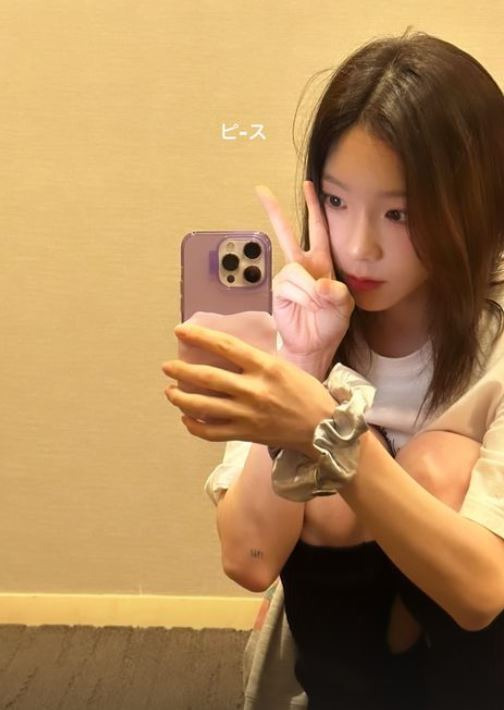 태연 16년 전 데뷔 초 같은 극 동안 비주얼 거울 셀카 스타in★