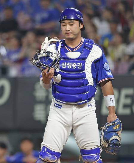 삼성 김태군 공백 걱정마lg 출신 27세 우투좌타 포수 ‘강민호 후계자 급부상 Md광주