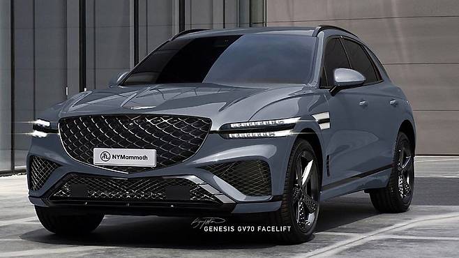"역대급 변화 예고?" 제네시스, 'GV70 페이스리프트' 이렇게 달라진다 | M투데이