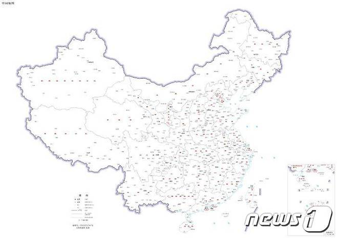 주변국들 모두 적되겠네中 표준지도에 분쟁지 몽땅 우리땅 딥포커스
