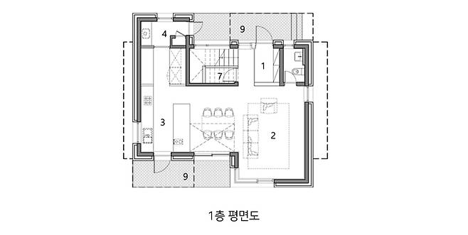 열린 공간으로 가족을 이어주는 단독주택 에이플래폼