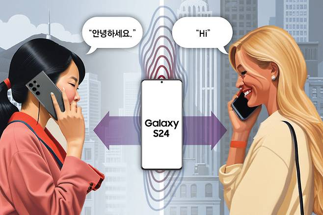 폰 안의 Ai로 통화 실시간 통역” 내년초 갤럭시 S24에 기능 탑재