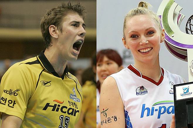 '루니, 니콜, 러셀, 러츠' V-리그 외국인 최다 배출 국가는?