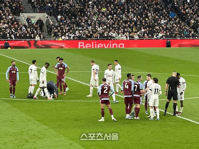 ‘손흥민 환상 감차→옵사 골 취소 토트넘 빌라와 1 1 팽팽벤탄쿠르 또 부상 교체 Ss현장 전반리뷰