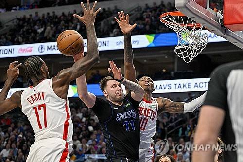 Nba 루카 돈치치 41득점 댈러스 휴스턴 제압카이리 어빙 27득점