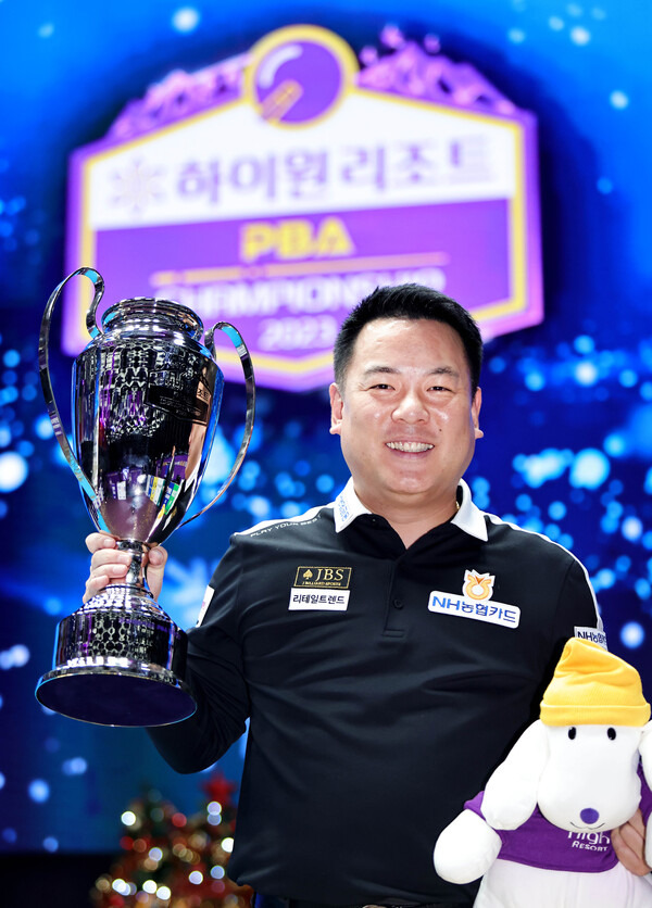돌아온 슈퍼맨 조재호 8개월만 Pba 정상 시즌 첫 우승 통산 4회 챔피언