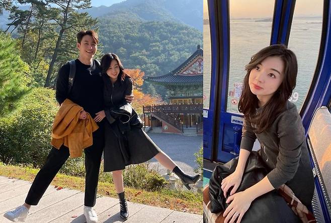 ‘심형탁 아내 사야 사천에서 선보인 사랑스러운 커플룩 고마워 심 씨 스타와 패션
