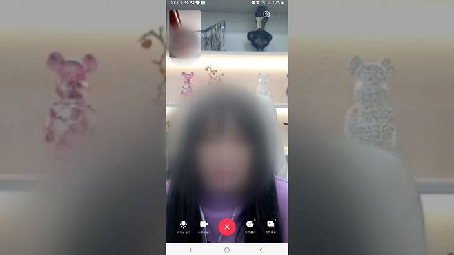 영상 통화하며 호감가짜 쇼핑몰 사이트 소개하고 투자 사기”