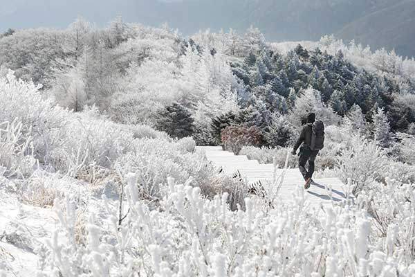 고막 찢을 듯했던 그 겨울의 지리산 서북릉 칼바람