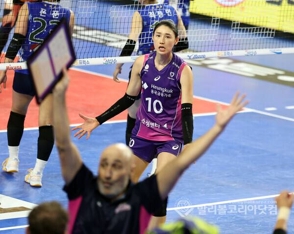 배구여제 김연경 끝내기 득점 흥국생명 3 2 승리