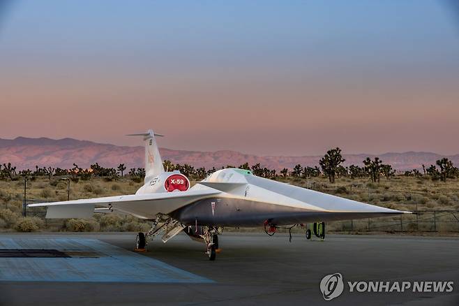 Nasa 조용한 초음속 항공기 X 59 공개올해 시험 비행