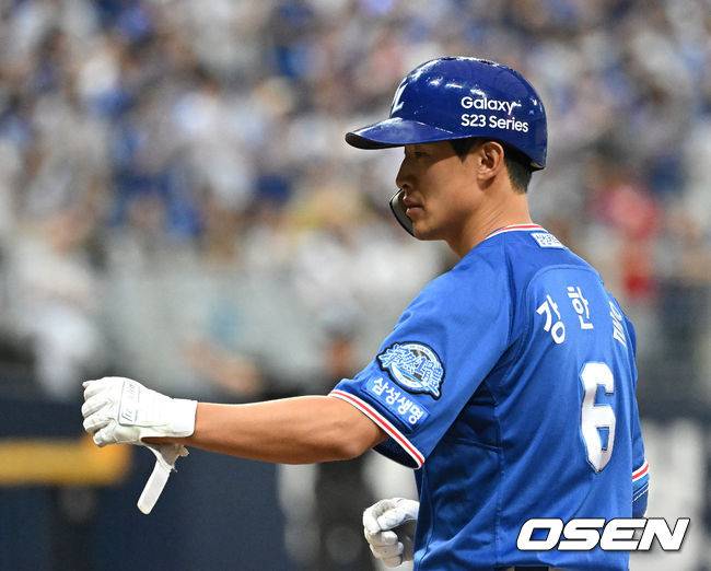 강한울의 FA 계약은 언제쯤? 이종열 단장에게 물었더니