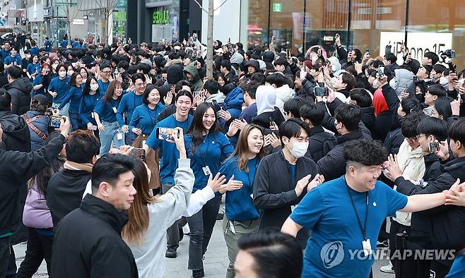국내 7호 애플 홍대 개장아시아 100번째