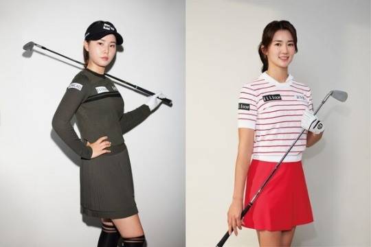 임희정·이세희 프로 골프웨어 엘르골프와 의류 후원 계약