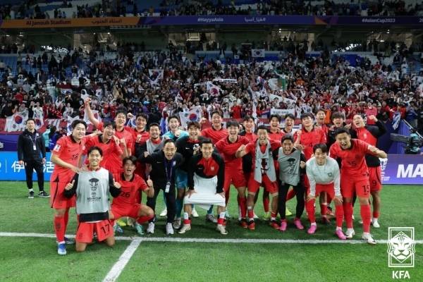 ‘아시아의 호랑이 클린스만호 ‘중동 3국과 亞 정상 다툰다대한민국 요르단 이란 카타르 4강 대진 완성 아시안컵