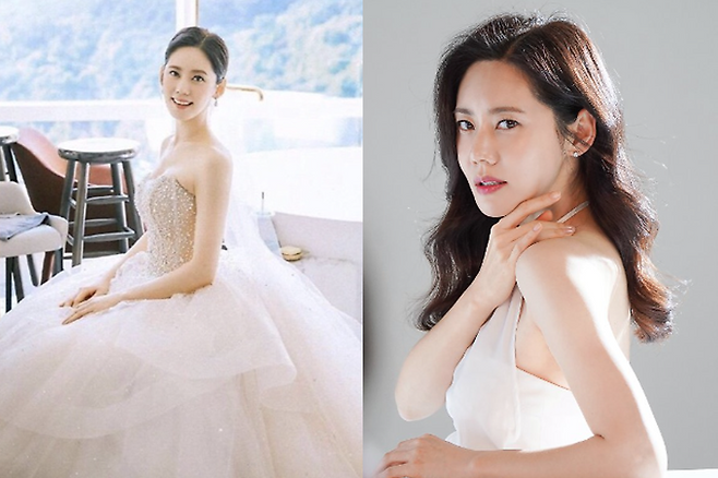 46세에 믿기지 않는 미모초동안 아들맘 여신 배우화이트드레스 어썸클