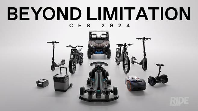 세그웨이 Ces 2024에서 Xyber와 Xafari 두 전기자전거 발표 라이드매거진