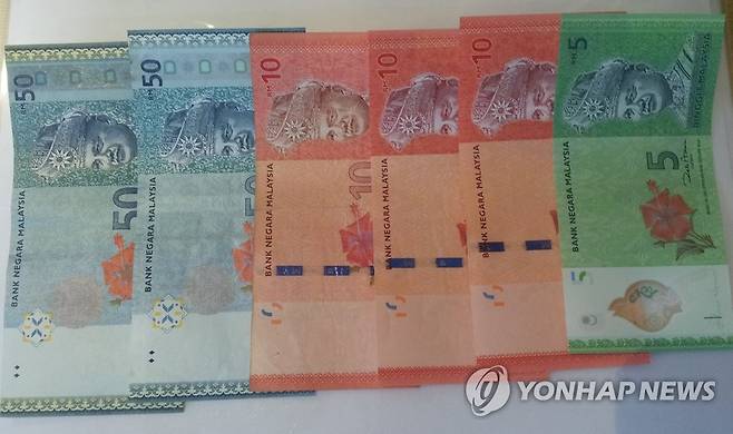 말레이시아 링깃화 가치 급락아시아 금융위기 이후 최저 수준