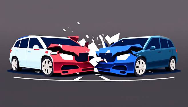 Van crashes into building in Suwon, injures 8