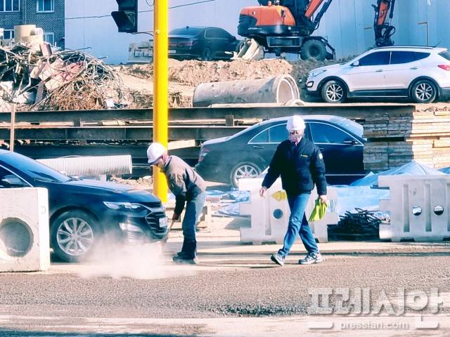 쌍동리 주민들 공사장 먼지 때문에 못 살겠다지자체는 뒷짐