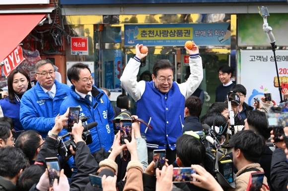 이재명 욕심 낸다면 151석” 당에선 제1당 확보 반집 싸움”
