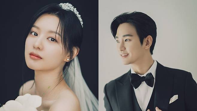 비주얼 레전드 김수현♥김지원 눈물의 여왕 웨딩 스냅 사진 공개 나남뉴스
