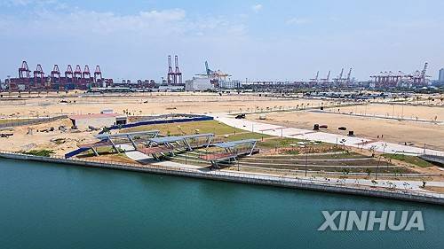 SRI LANKA-COLOMBO-PORT CITY-CONSTRUCTION