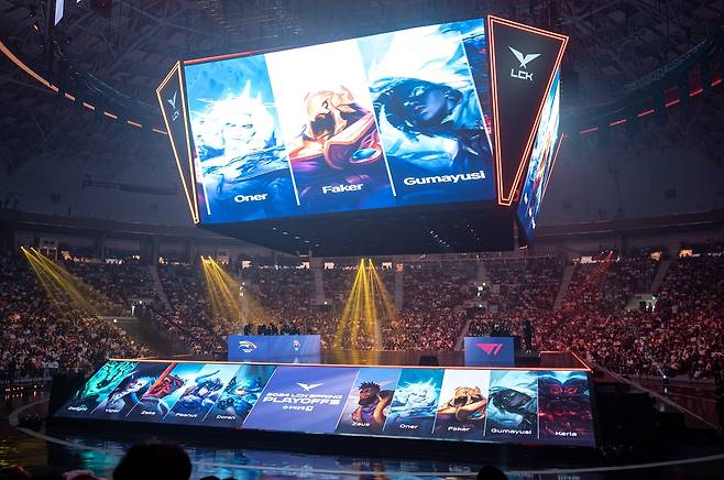 T1 한화생명 꺾고 6연속 Lck 결승전 진출젠지와 내일 대결