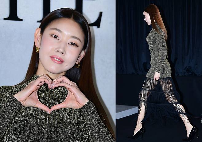 한혜진 아슬아슬한 시스루 눈부시게 화려한 원피스룩 스타와 패션
