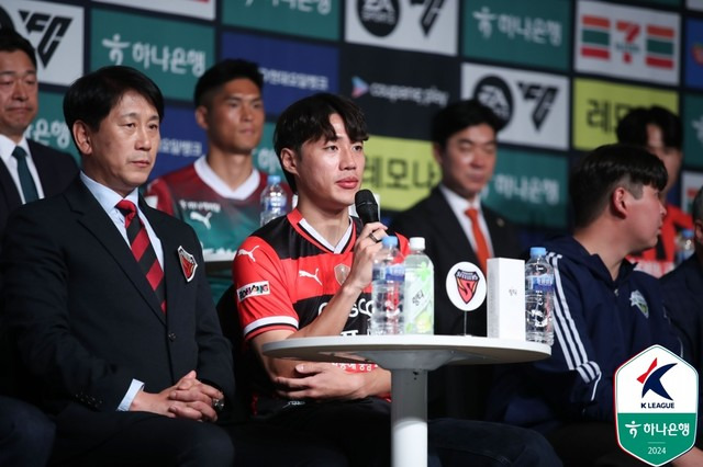 B11 현장 오베르단 퇴장 속 포항 8g 무패 이끈 한찬희 지금의 상승세 솔직히 예상 못 해