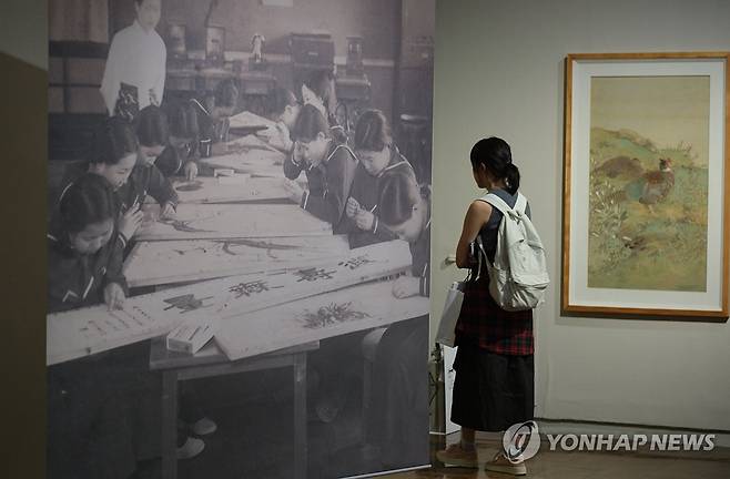 국립현대미술관 한국 근현대 자수 태양을 잡으려는 새들 전시 개최