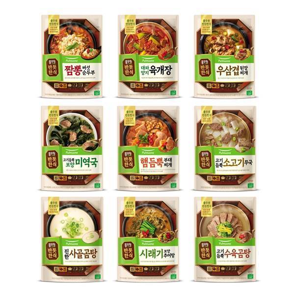 풀무원 반듯한식 국탕류 출시나트륨은 ↓ 건더기는 ↑